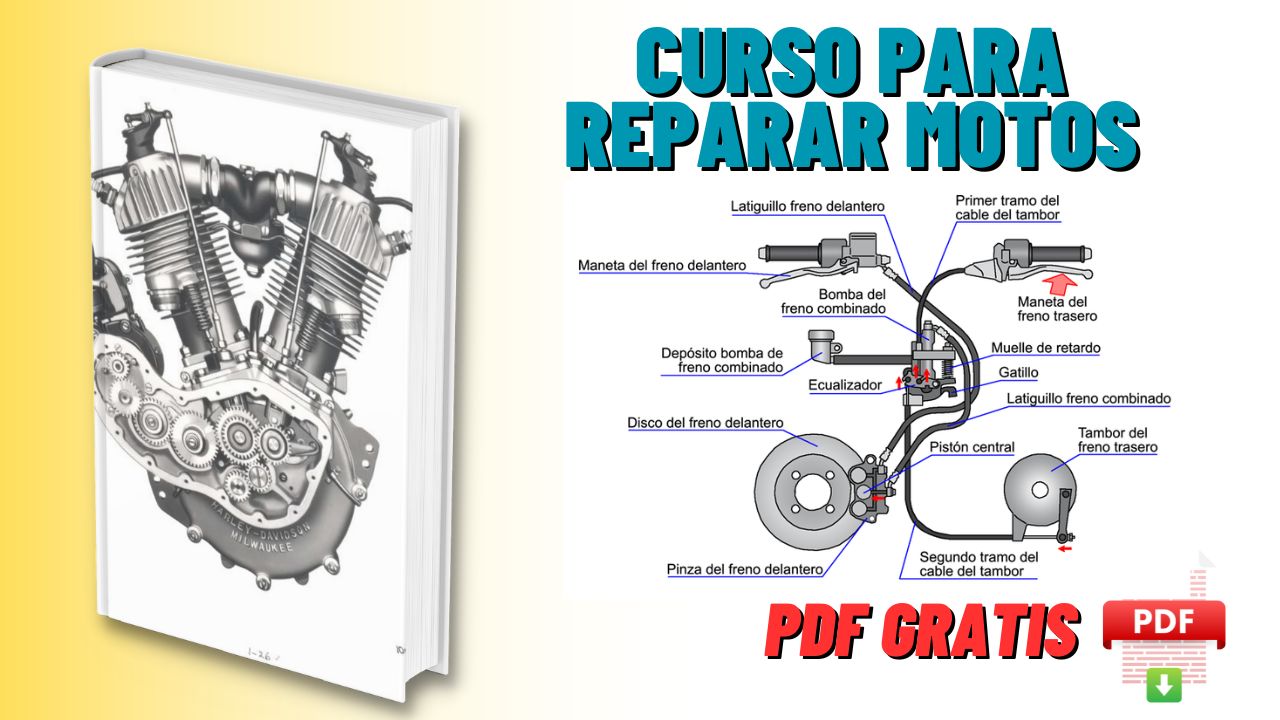 Curso para reparar motos gratis en PDF - Ideas con Creatividad